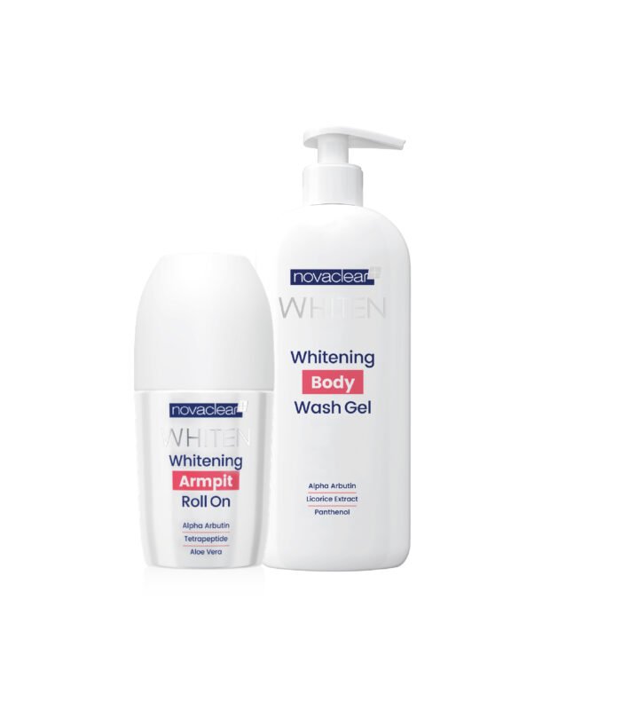 Novaclear Whitening Body gel wash&Roll on – Dr Brands